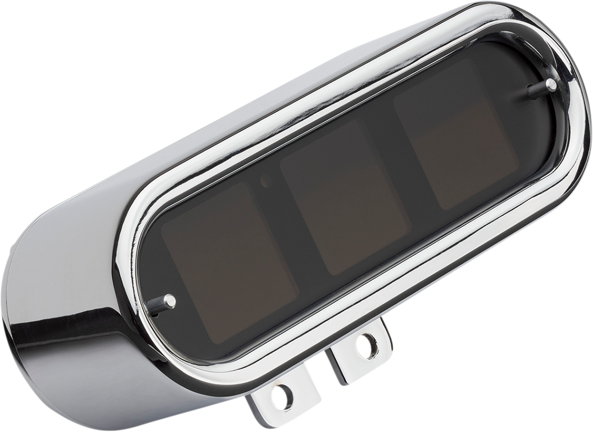 Dakota Digital MLX 9000 Chrome Oval Universal Motorcycle MPH